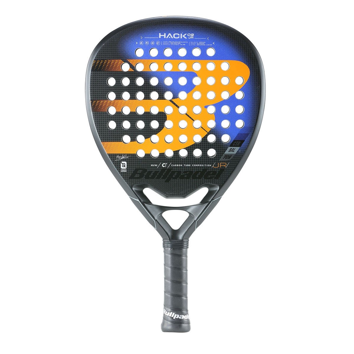 Bullpadel Hack 02 Jr. | Junior Padel racket → PadelXpert