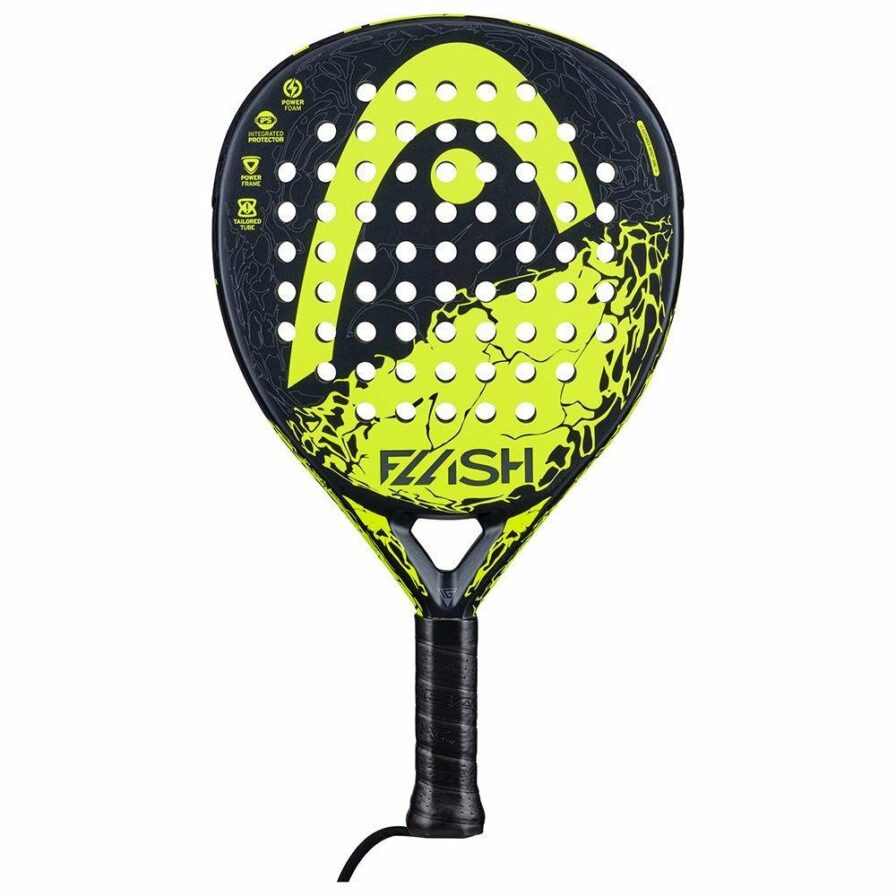 Head Flash Black Yellow | Padel racket → PadelXpert.nl