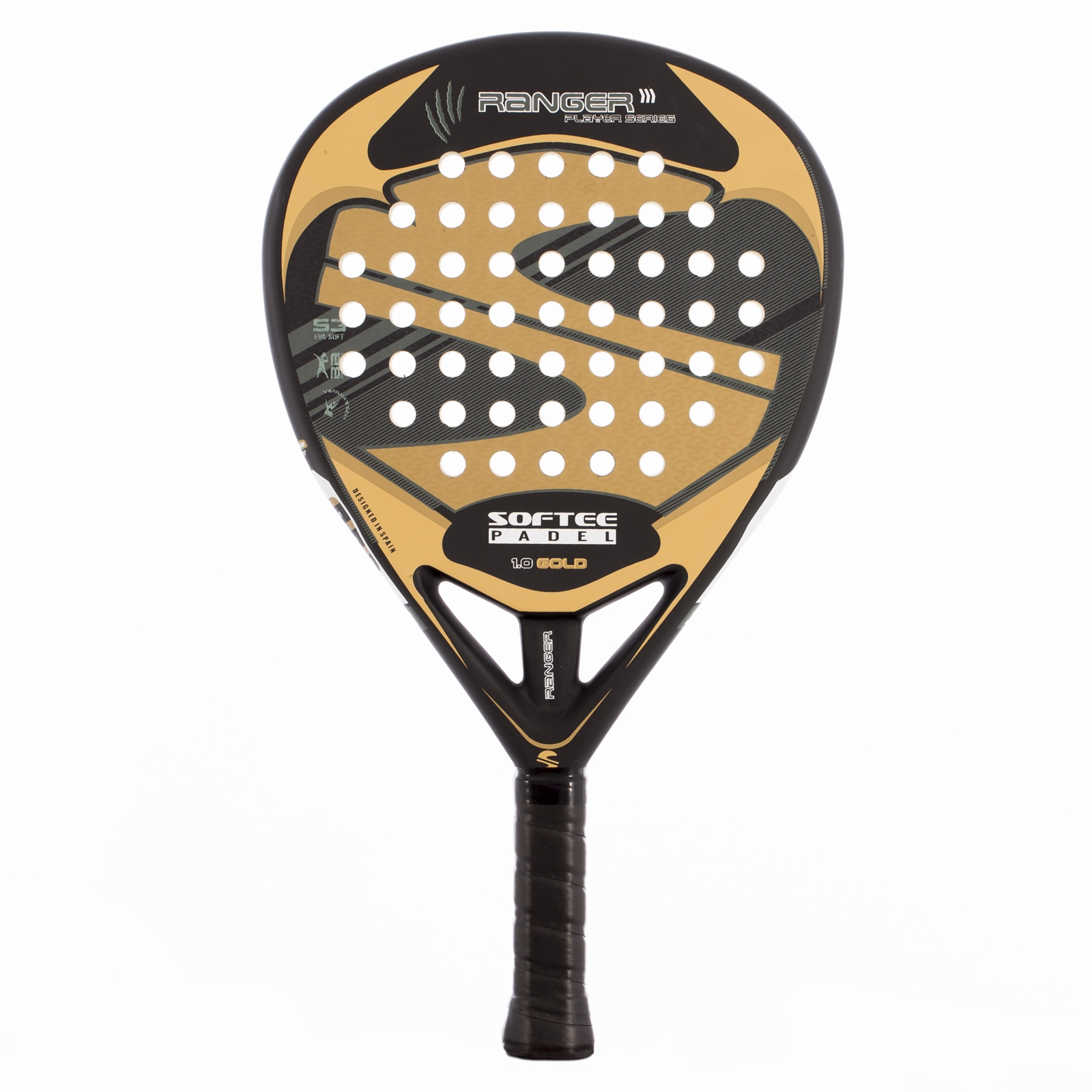 Softee Ranger Gold | Diamondvormige racket | Padel tennis