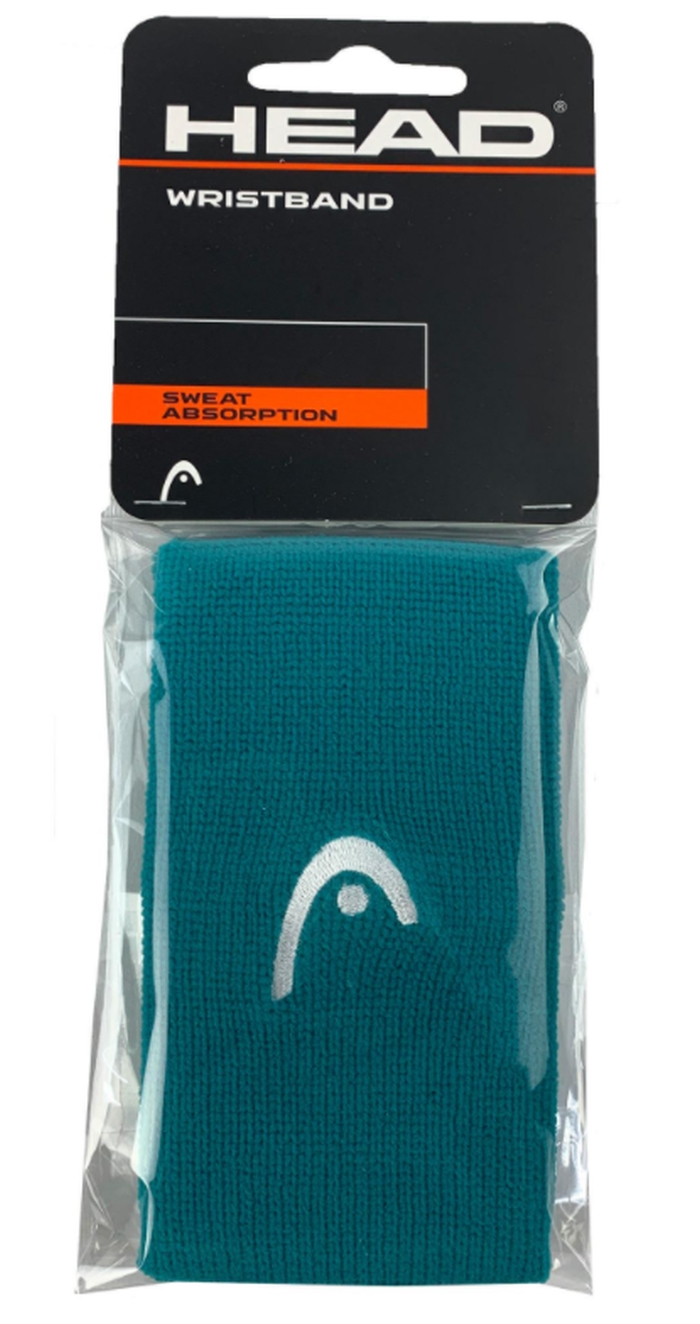Head Double Sweatband Turquoise 2-Pack " Bestel hier