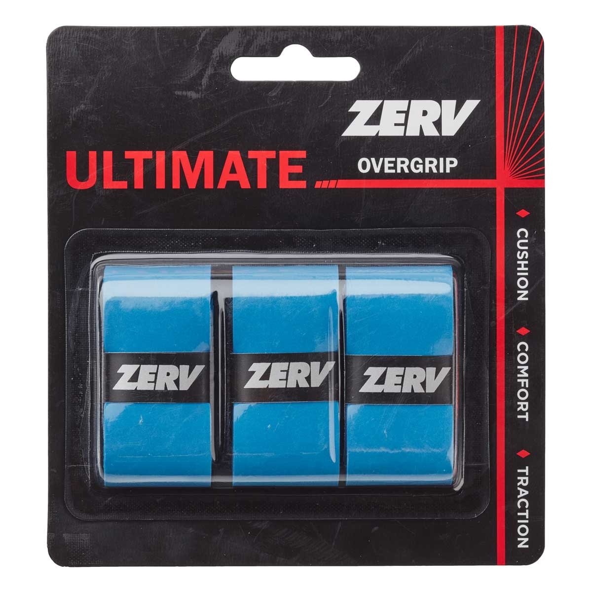 ZERV Ultimate Overgrip blauw 3-pack