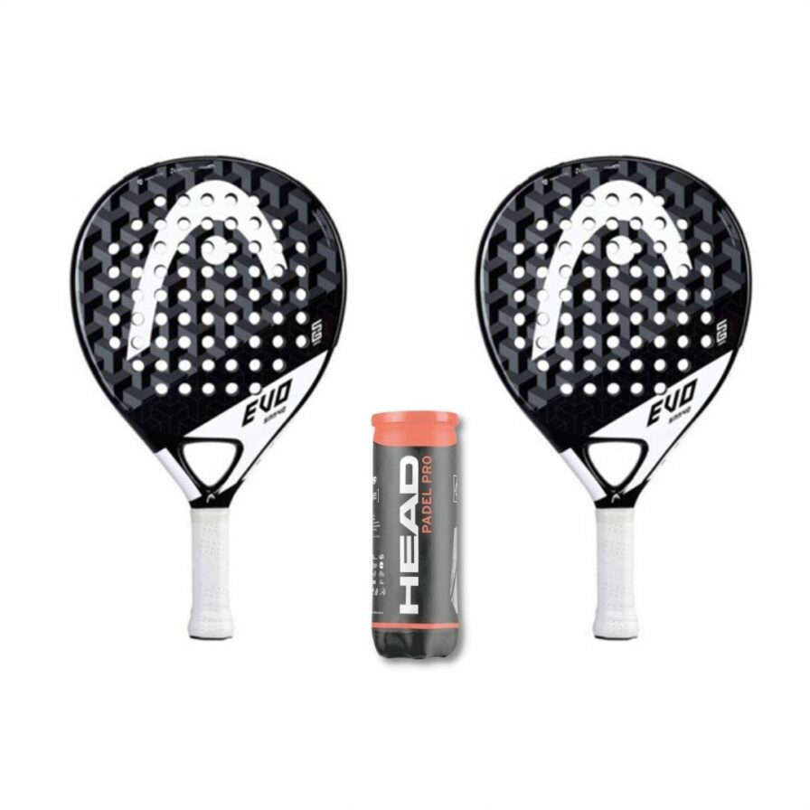 Head Pakket | Evo Sanyo padel racket | Padel ballen