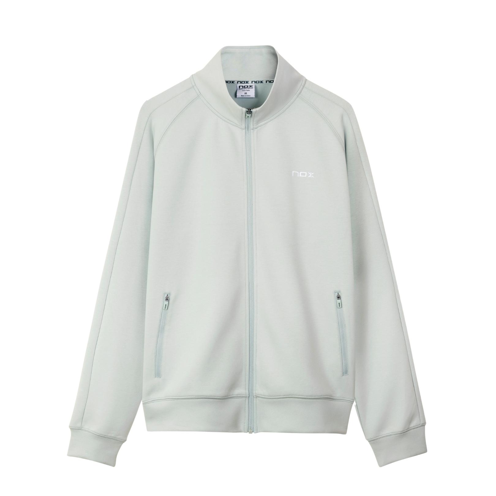 Nox Sports Jacket Pro Light Grey | Padel Tennis Jacket