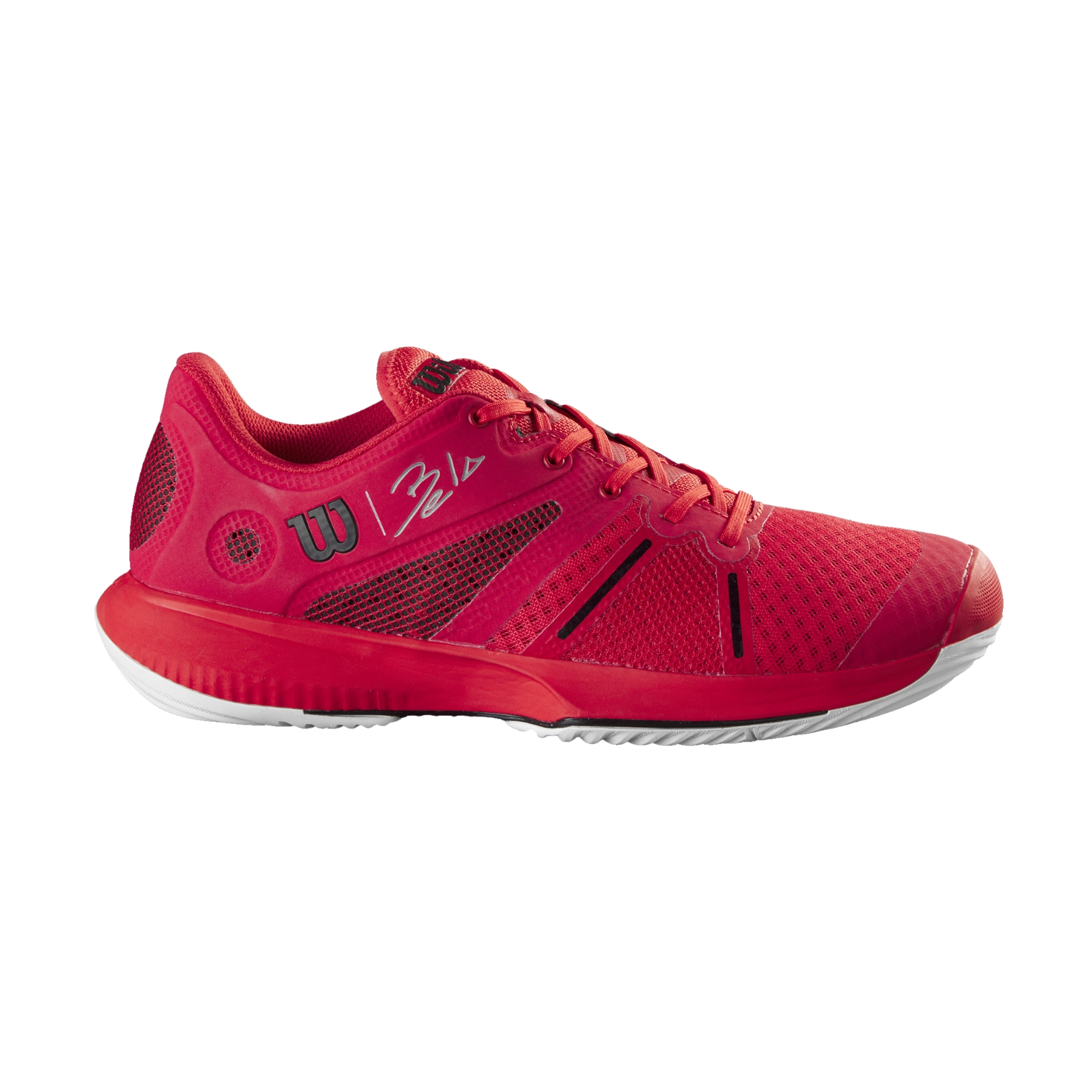 Wilson Bela Pro Poppy Red/White/Black - PadelXpert