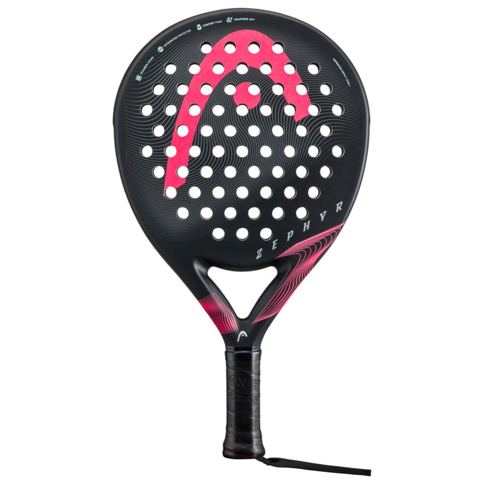 Head Zephyr 2023 Black/Pink - PadelXpert
