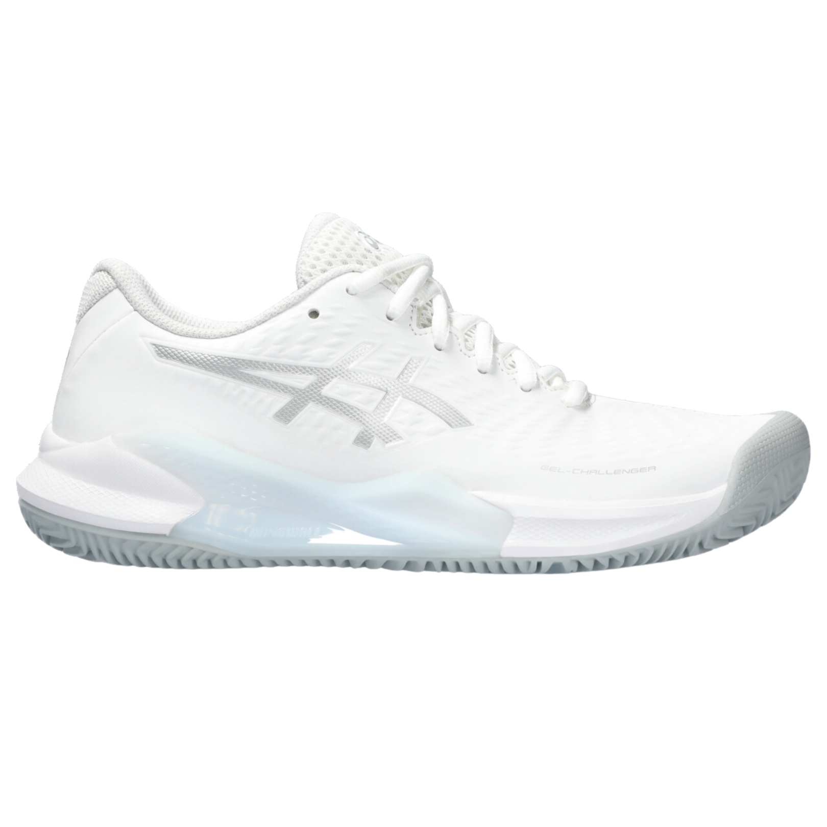 Asics Gel-Challenger 14 Clay Women White/Pure Silver - PadelXpert
