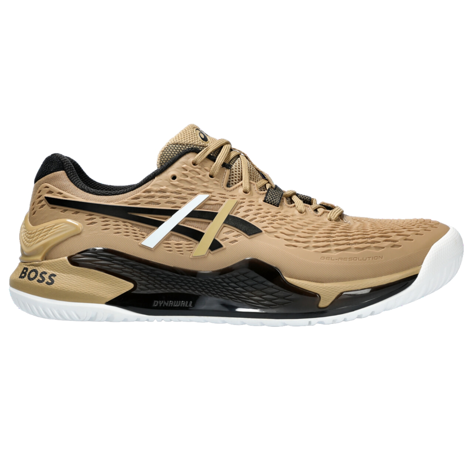 Asics Gel-Resolution 9 Camel/Black - PadelXpert