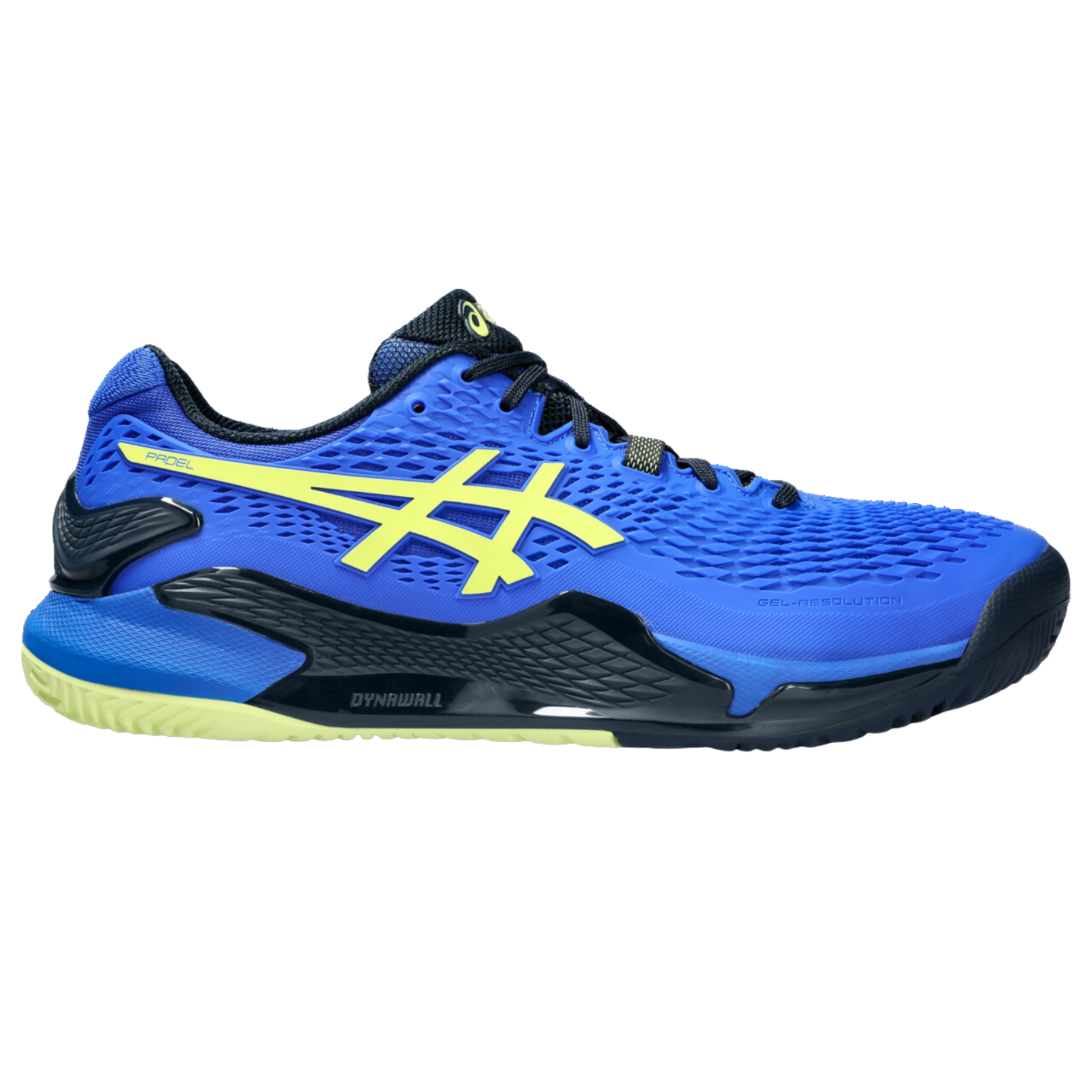 Asics Gel-Resolution 9 Padel Illusion Blue/Glow Yellow - PadelXpert