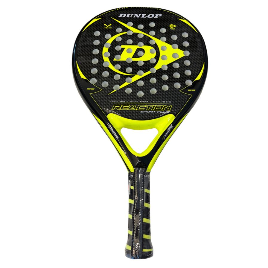 Dunlop Reaction Sport Plus Yellow | Padelracket → Koop!