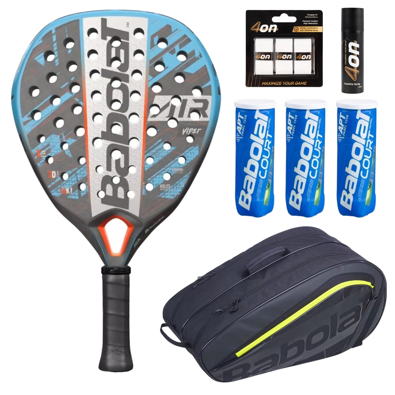 Babolat Air Viper Tournament Pack | Padeluitrusting!