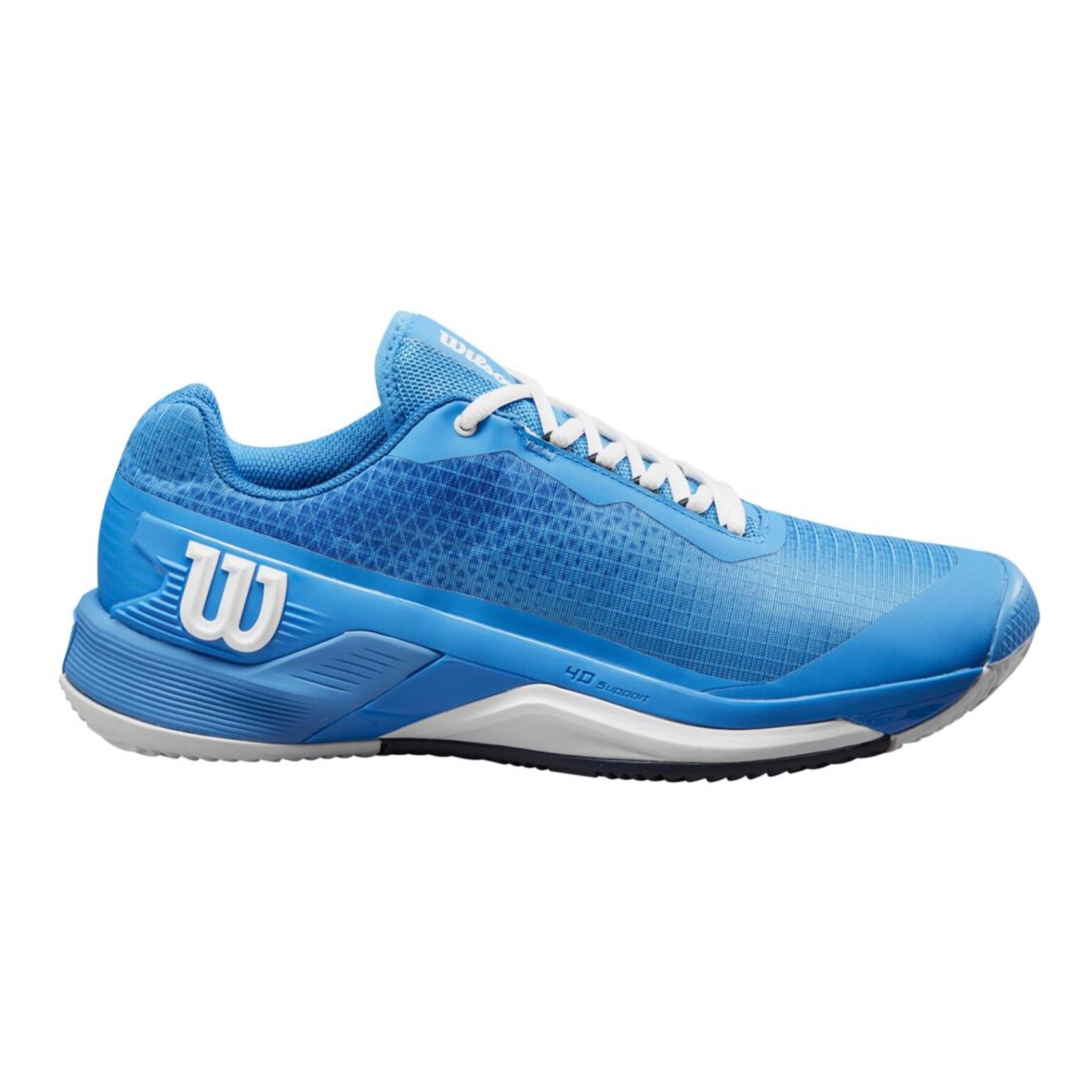 Wilson Rush Pro 4.0 Clay French Blue | Padel schoenen