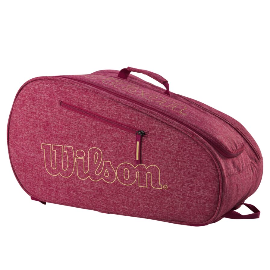 Wilson Team Padel Bag Red/Cream | Padeltas → Koop nu!