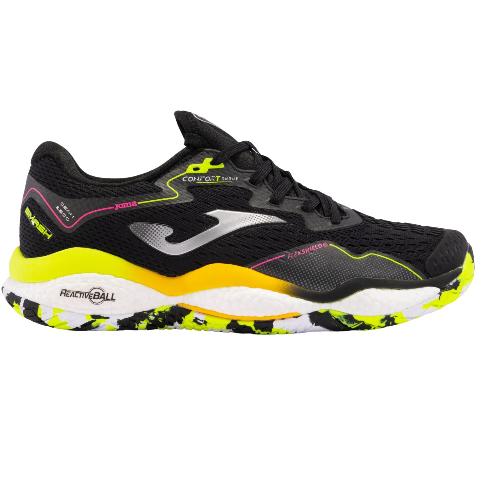 Joma T.Smash 2401 Black | Padelschoenen → Goede prijs!