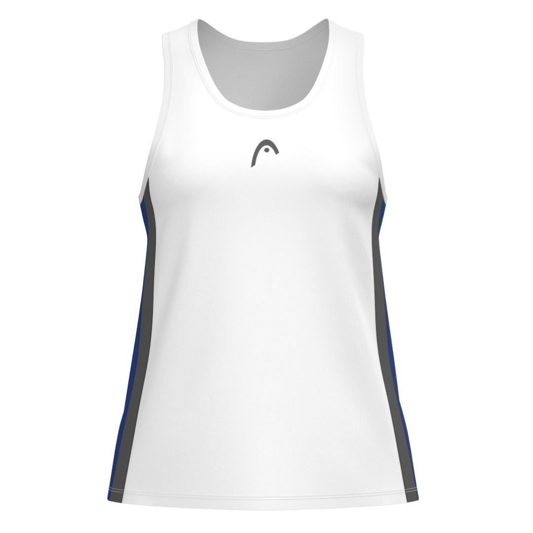 Head Club 25 Tech Tank Top Women Navy/White - PadelXpert