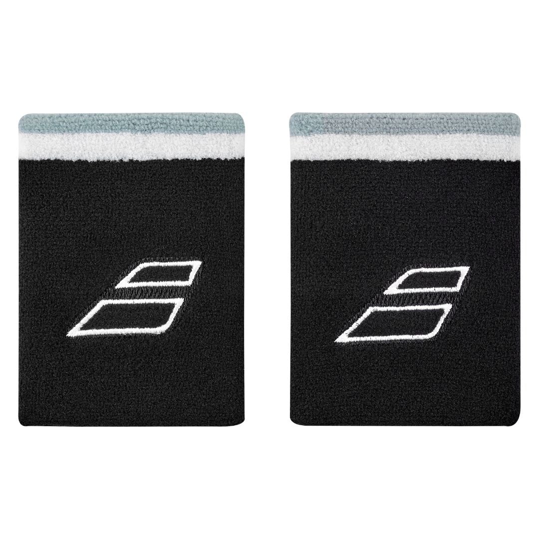 Babolat zweetband | Babolat Terry Jumbo Wristband Black